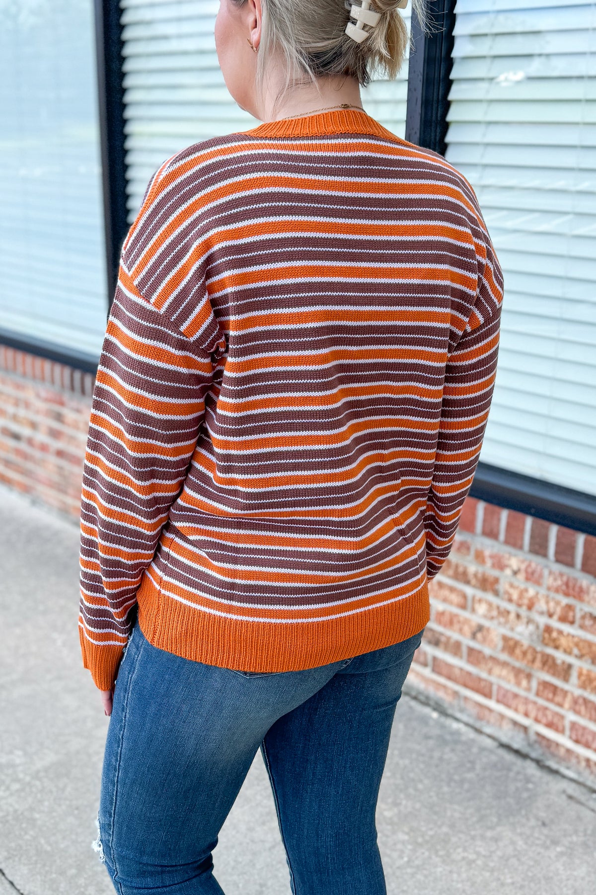 Hello Fall Stripe Sweater Top | Sew Southern Designs