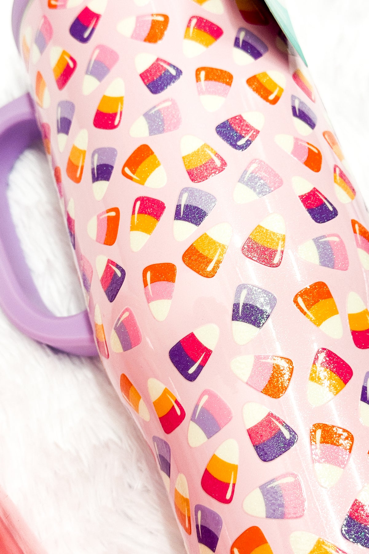 40oz Swig Mega Mug, Candy Corn | Sew Southern Designs