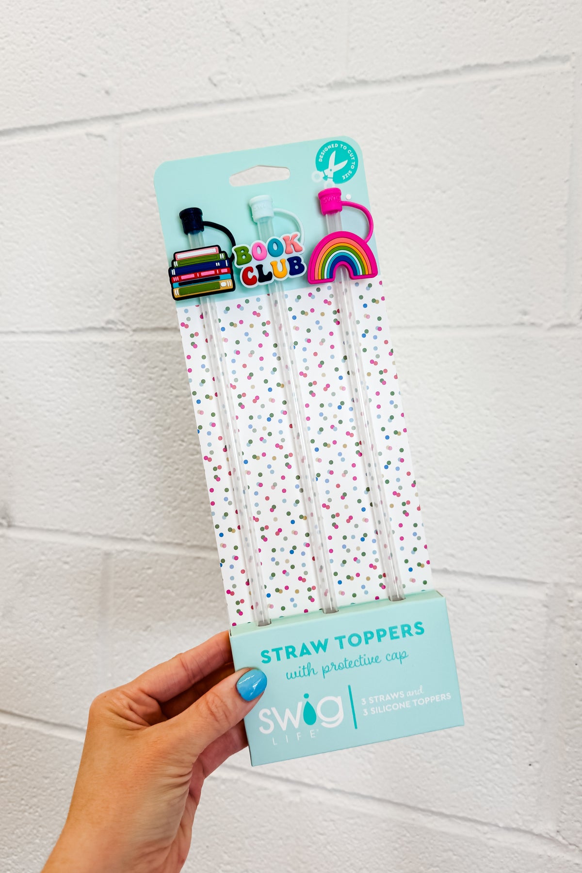Swig Book Club Straw Topper Set | Sew Southern Designs
