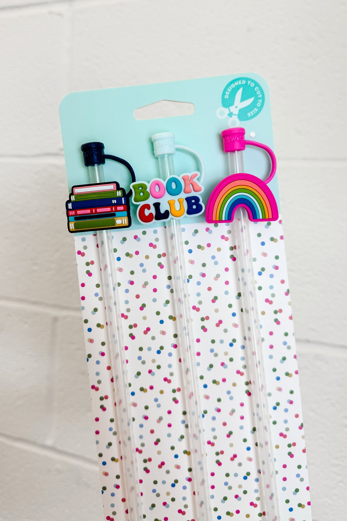 Swig Book Club Straw Topper Set | Sew Southern Designs