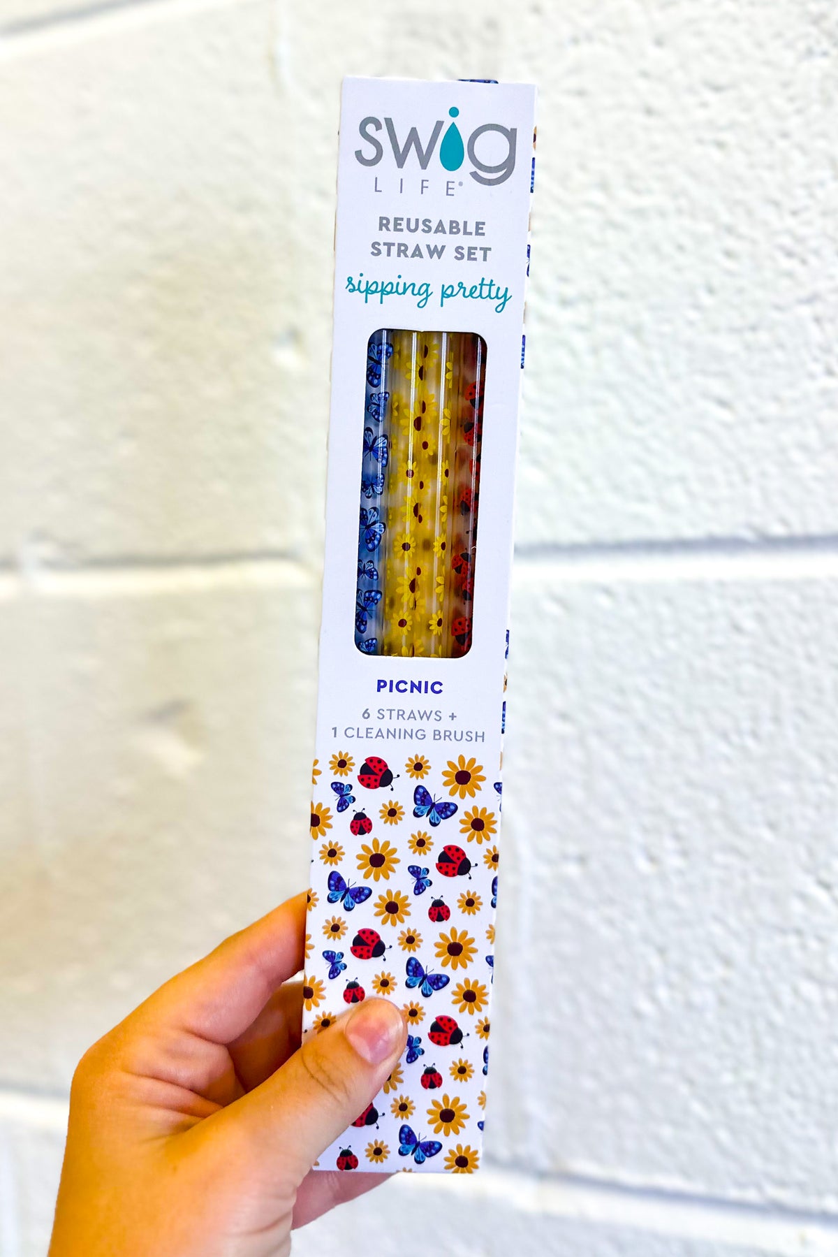 Swig Picnic Reusable Straw Set | Sew Southern Designs