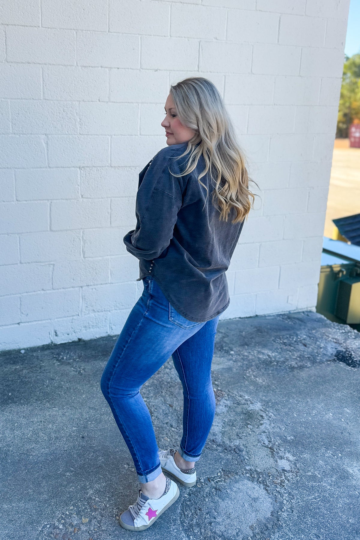 A Little Edgy Studded Top | Sew Southern Designs