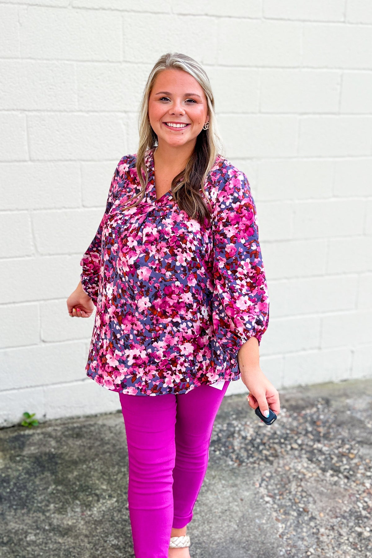 Sweet Notions Floral Top | Sew Southern Designs