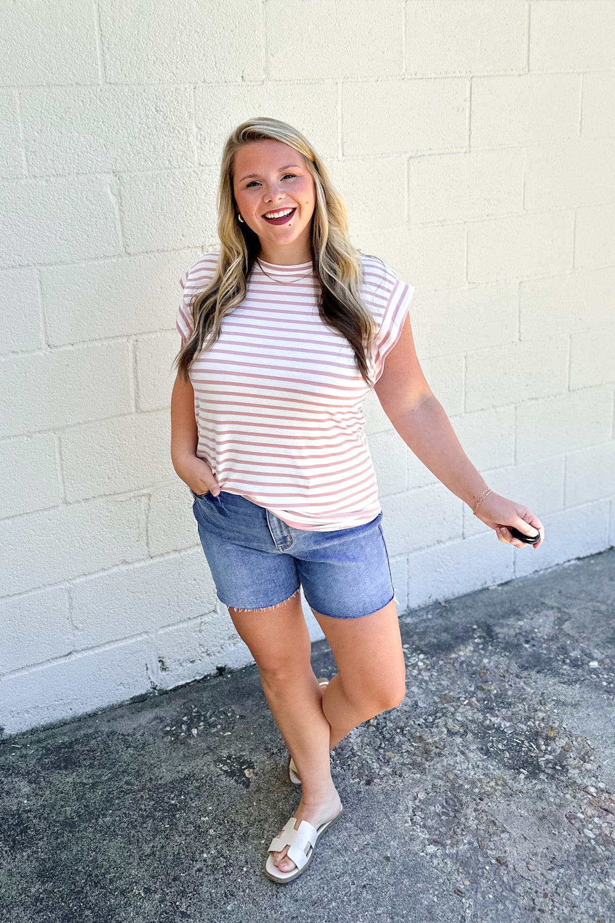Crossing Lines Stripe Top | Sew Southern Designs