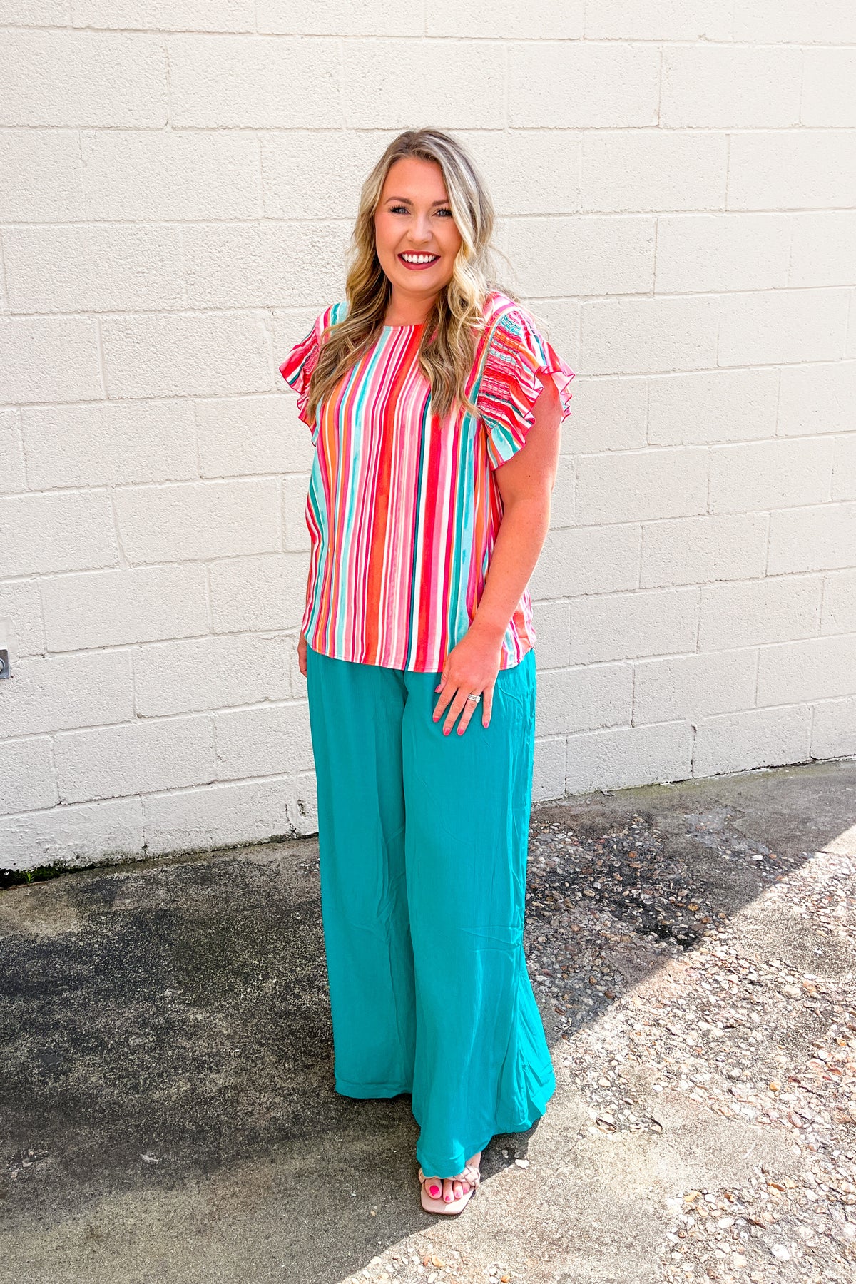 Got Me Wondering Pants, Jade Green | Sew Southern Designs