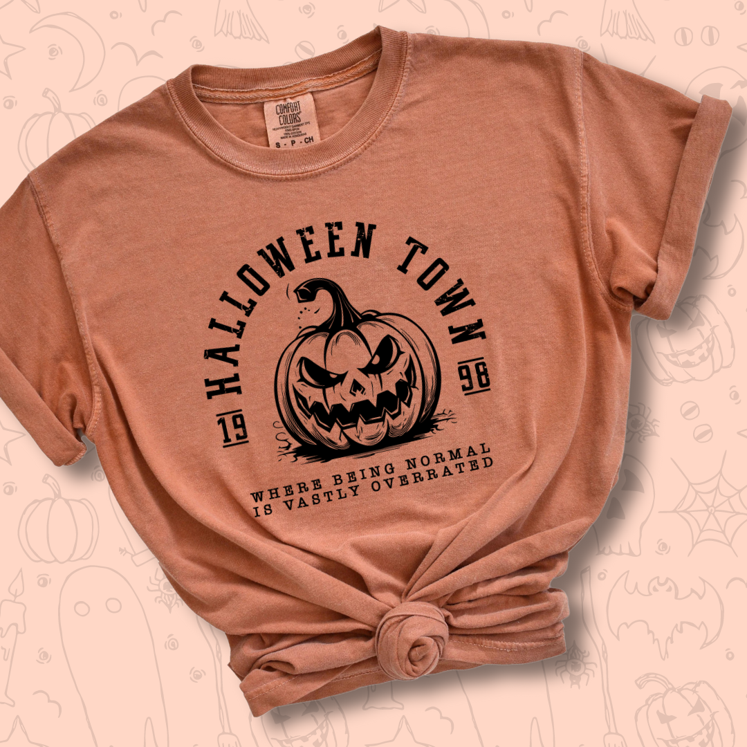 Halloweentown Graphic Tee, Yam | Sew Southern Designs