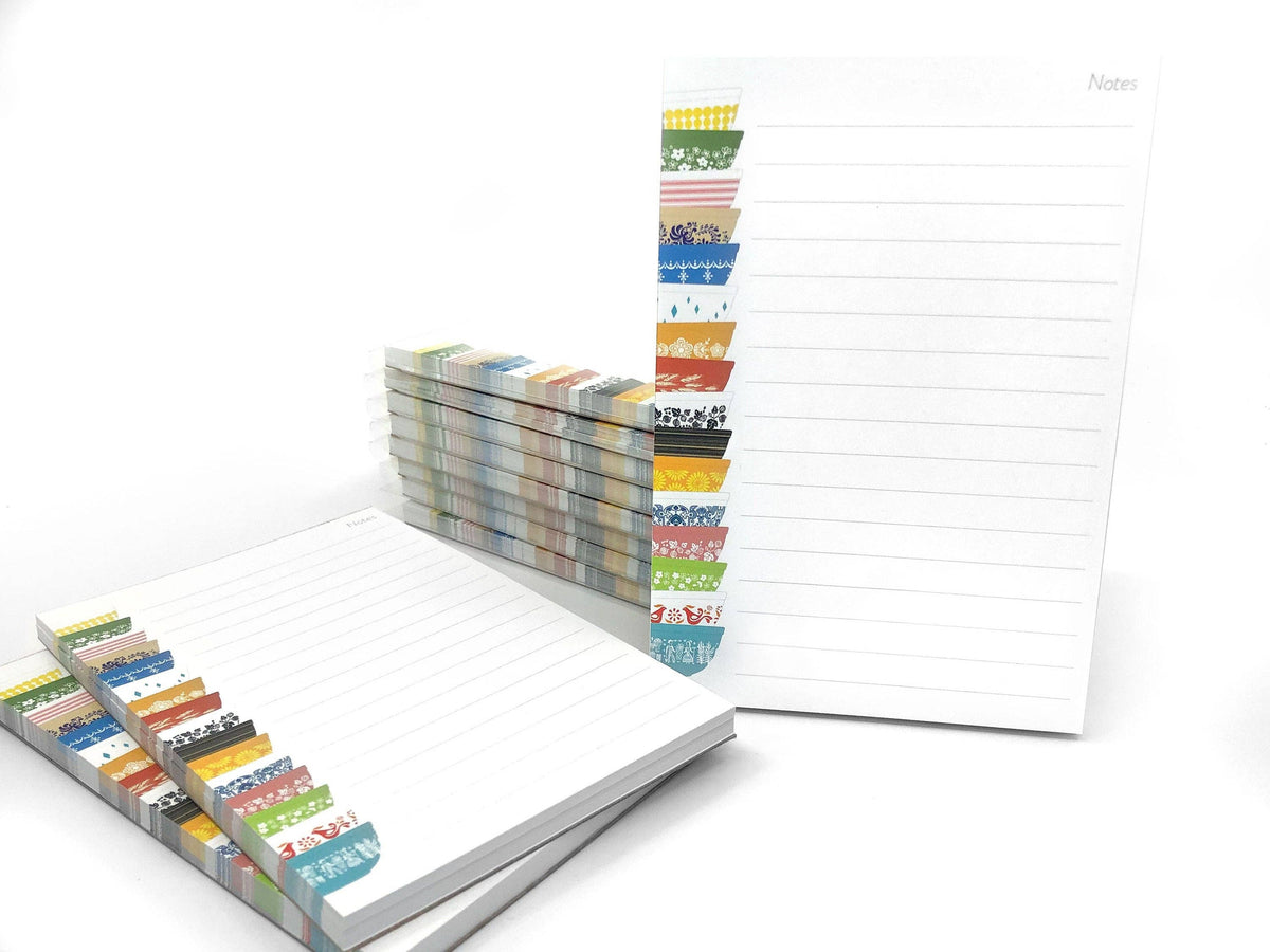 Pyrex-Inspired Stack Notepad – Retro Writing Pad | Sew Southern Designs