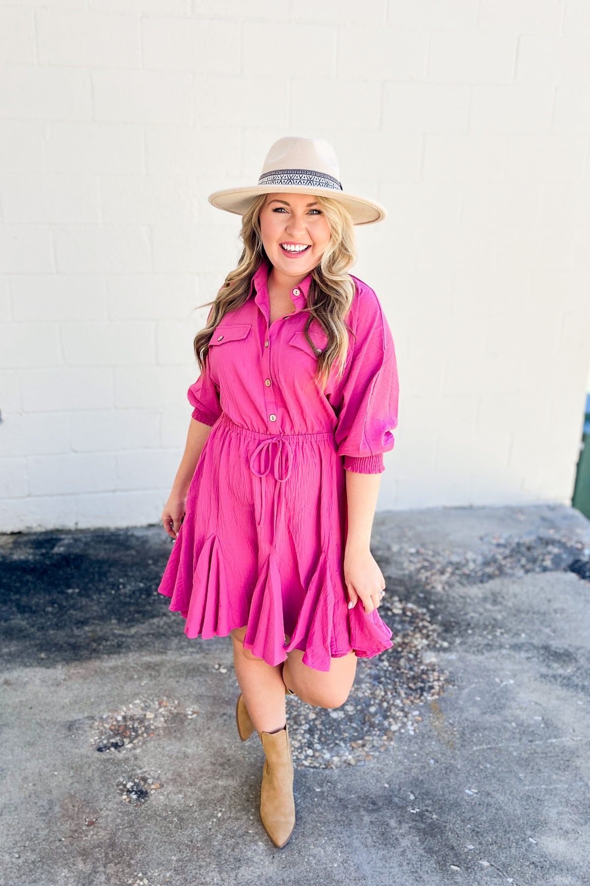 It's All Joy Dress, Rose Violet | Sew Southern Designs