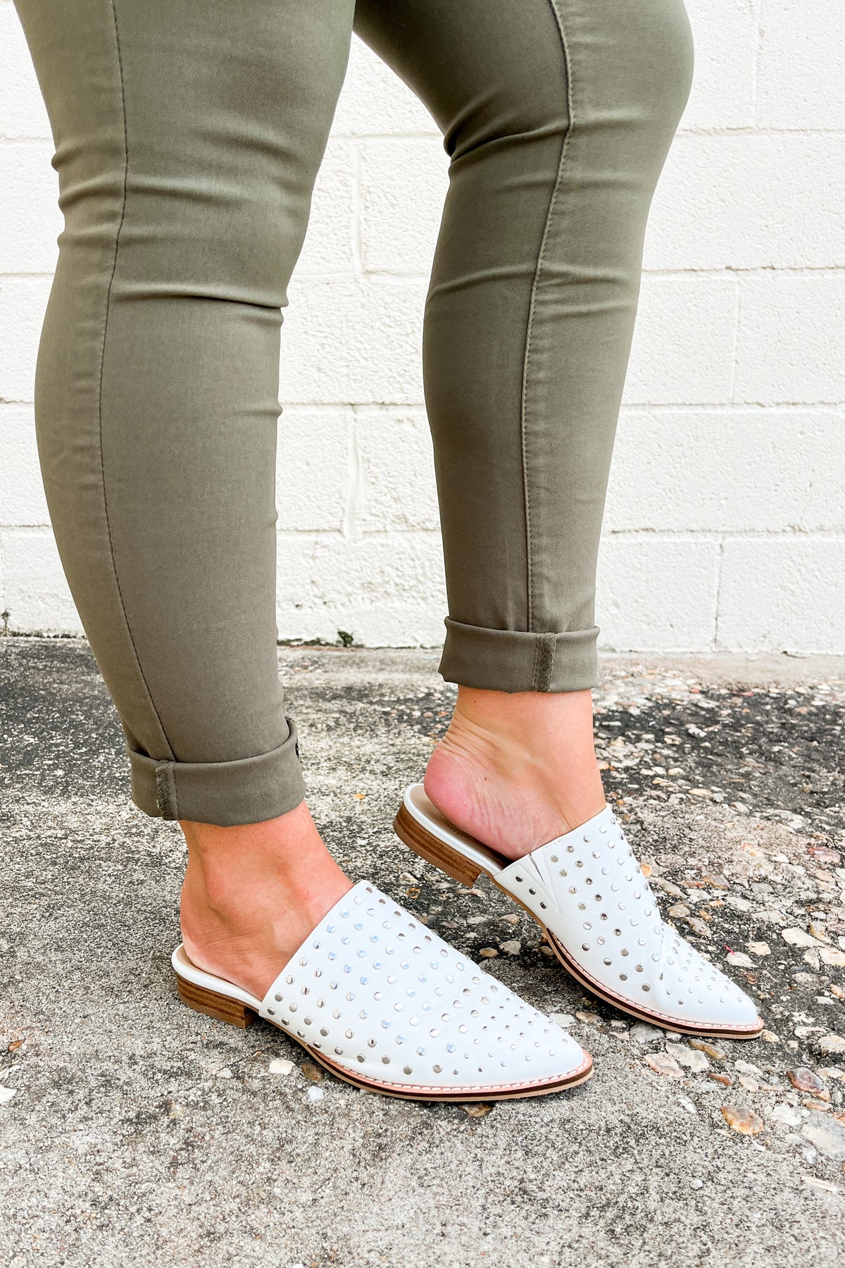 Lydia Studded Mules | Sew Southern Designs