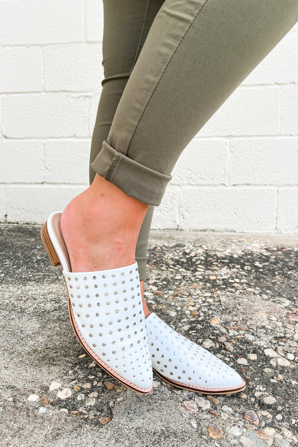 Lydia Studded Mules | Sew Southern Designs
